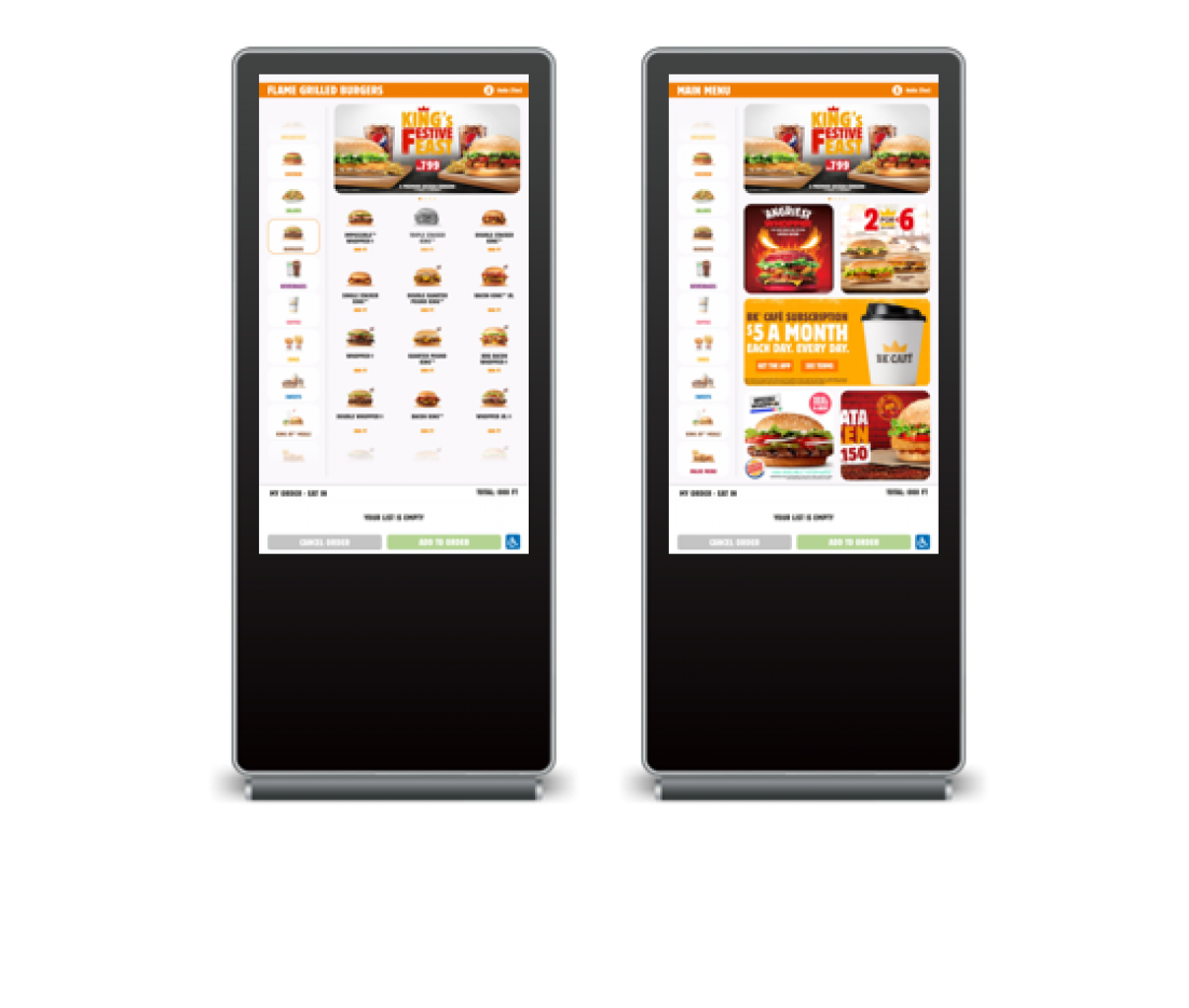 Kiosk - Self Service Restaurant - Bit Soft